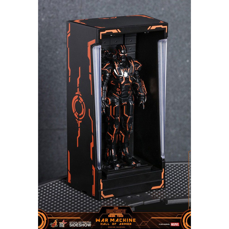 Iron Man 2 MMS Compact Series Diorama Neon Tech War Machine Hall of ...
