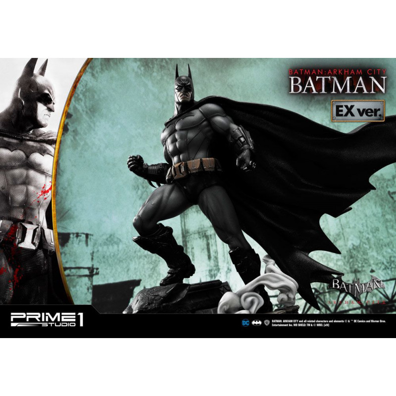 Batman Arkham City Statues 1/5 Batman & Batman Exclusive 55 cm ...