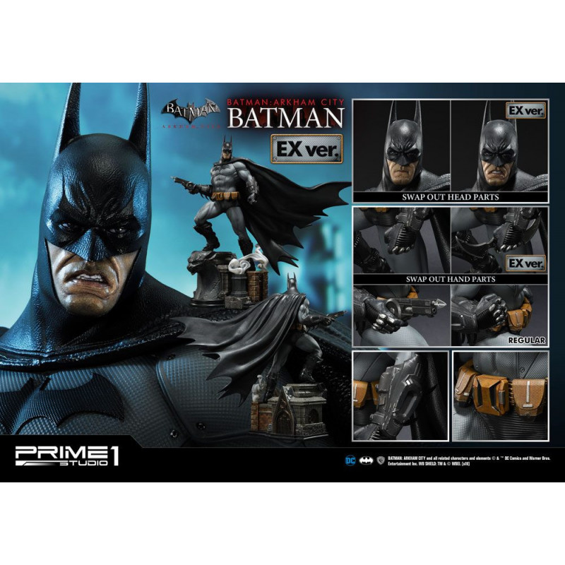 Batman Arkham City Statues 1/5 Batman & Batman Exclusive 55 cm ...