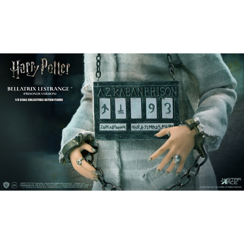 Harry Potter Real Master Series Action Figure 1/8 Bellatrix Lestrange ...