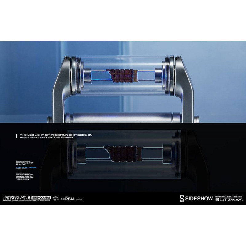 Terminator 2 The Real Replica 1/1 T-800 Endoskeleton Arm Brain Chip Set