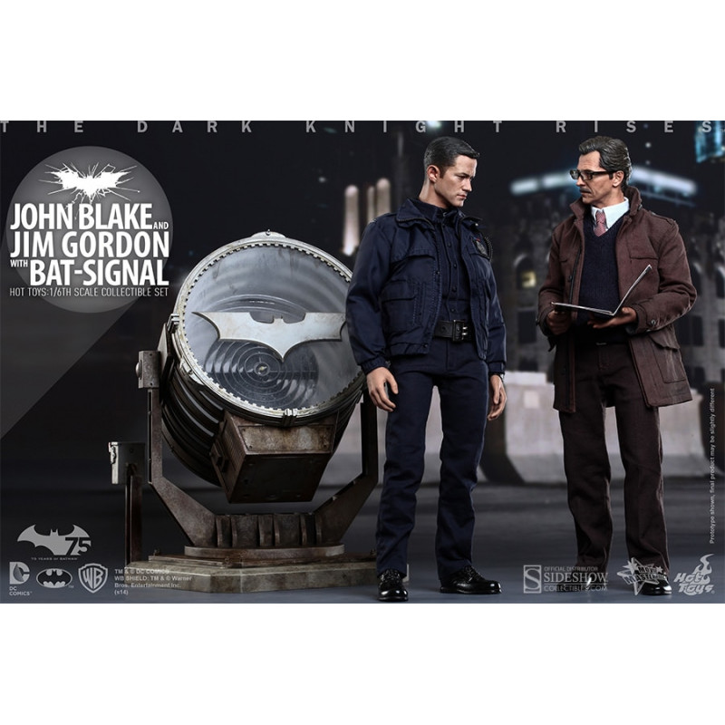 Batman “The Dark Knight Rises” – John Blake and Jim Gordon with Bat ...